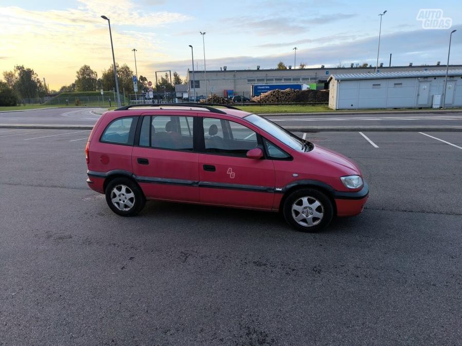 Opel Zafira 2001 in Kaunas, with an engine capacity of 2.00 L and mileage of 300 thousand km for 590 €, photo 5 on AUTOMOTO.COM.LV