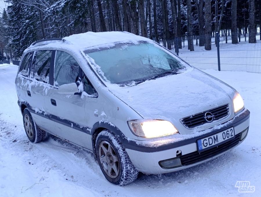 Opel Zafira 2001 Viļņa, ar dzinēja tilpumu 2.00 L un nobraukumu 300 tūkst. km par 400 €, foto 2 vietnē AUTOMOTO.COM.LV