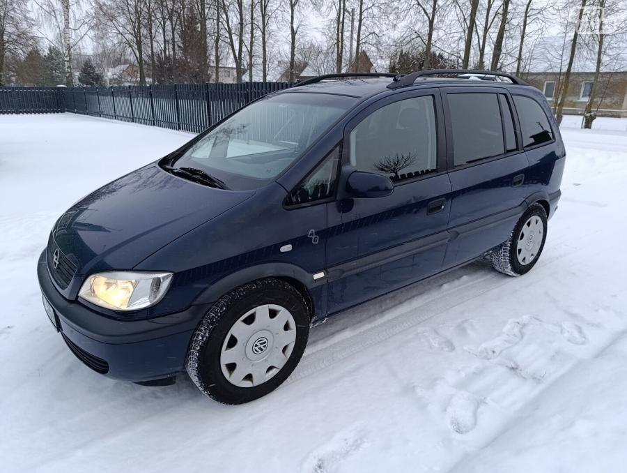Opel Zafira 2001 in Marijampole, with an engine capacity of 2.00 L and mileage of 441 thousand km for 790 €, photo 1 on AUTOMOTO.COM.LV