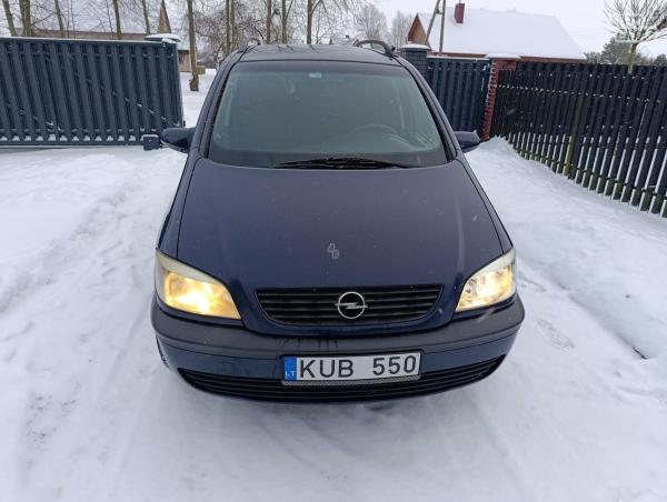 Opel Zafira 2001 in Marijampole, with an engine capacity of 2.00 L and mileage of 441 thousand km for 790 €, photo 2 on AUTOMOTO.COM.LV