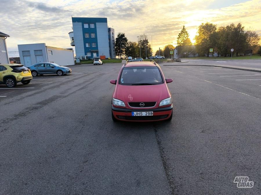 Opel Zafira 2001 Kauņa, ar dzinēja tilpumu 2.00 L un nobraukumu 360 tūkst. km par 599 €, foto 1 vietnē AUTOMOTO.COM.LV