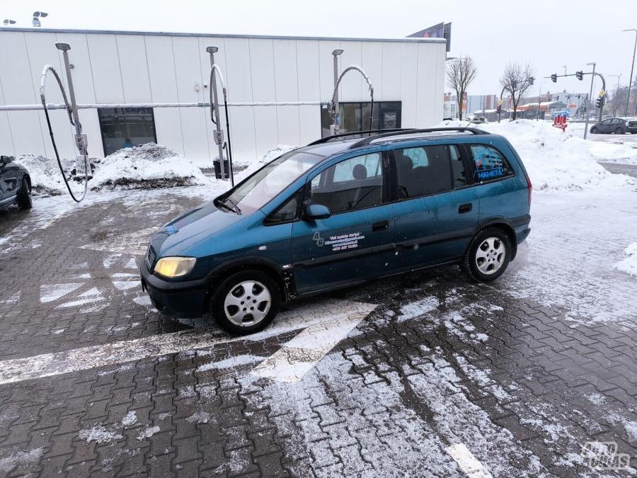 Opel Zafira 2001 Kauņa, ar dzinēja tilpumu 2.00 L un nobraukumu 360 tūkst. km par 799 €, foto 2 vietnē AUTOMOTO.COM.LV