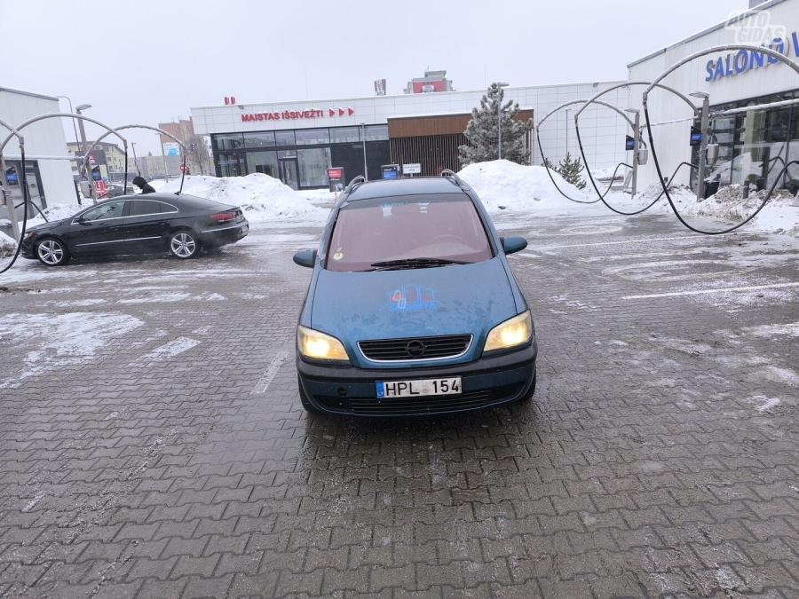 Opel Zafira 2001 Kauņa, ar dzinēja tilpumu 2.00 L un nobraukumu 360 tūkst. km par 799 €, foto 7 vietnē AUTOMOTO.COM.LV