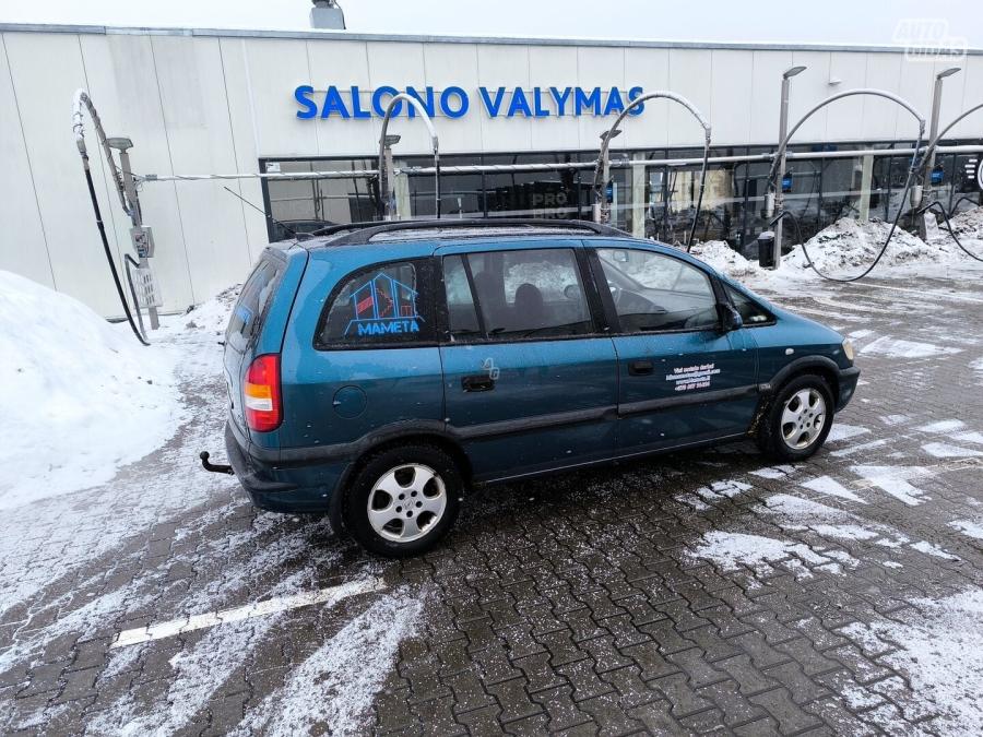 Opel Zafira 2001 Kauņa, ar dzinēja tilpumu 2.00 L un nobraukumu 360 tūkst. km par 799 €, foto 9 vietnē AUTOMOTO.COM.LV