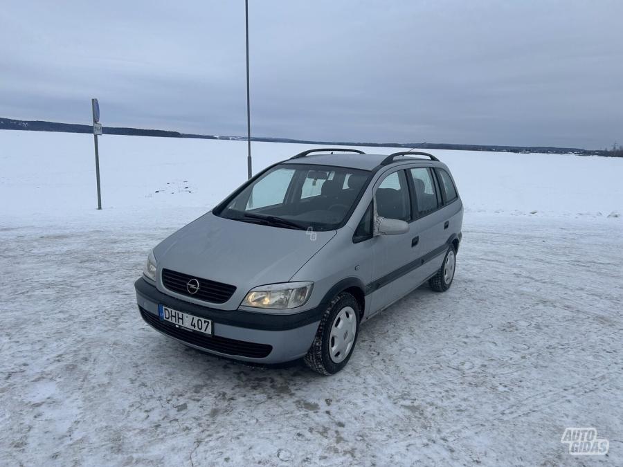 Opel Zafira 2001 Elektrėnai, ar dzinēja tilpumu 1.60 L un nobraukumu 280 tūkst. km par 950 €, foto 1 vietnē AUTOMOTO.COM.LV