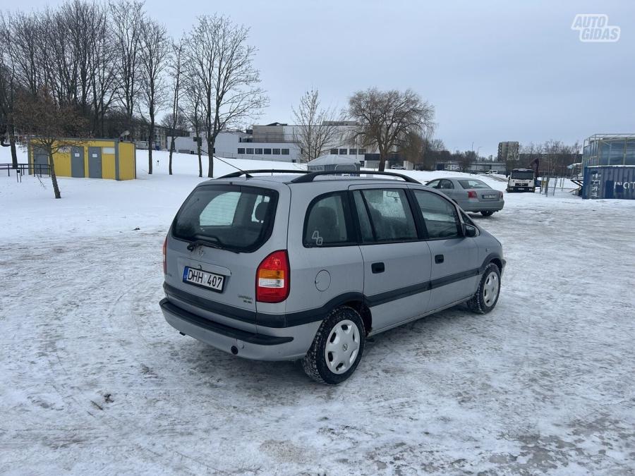 Opel Zafira 2001 Elektrėnai, ar dzinēja tilpumu 1.60 L un nobraukumu 280 tūkst. km par 950 €, foto 3 vietnē AUTOMOTO.COM.LV