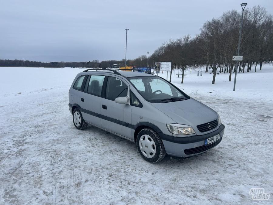 Opel Zafira 2001 Elektrėnai, ar dzinēja tilpumu 1.60 L un nobraukumu 280 tūkst. km par 950 €, foto 4 vietnē AUTOMOTO.COM.LV