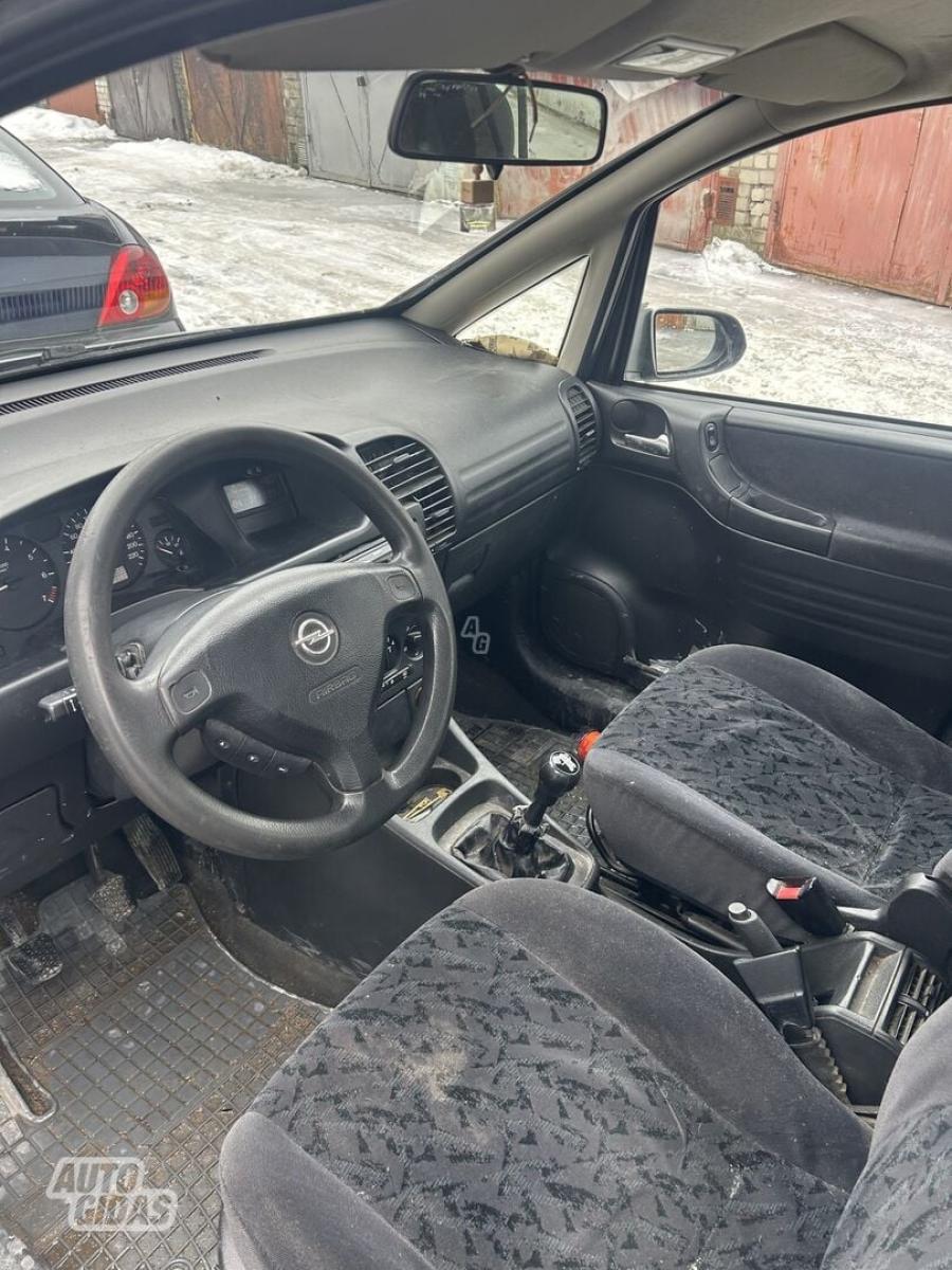 Opel Zafira 2001 Elektrėnai, ar dzinēja tilpumu 1.60 L un nobraukumu 280 tūkst. km par 950 €, foto 5 vietnē AUTOMOTO.COM.LV