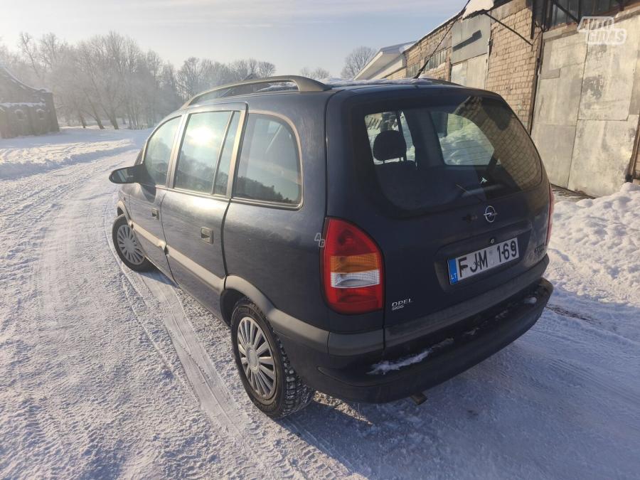 Opel Zafira 2001 Ignalina, ar dzinēja tilpumu 1.80 L un nobraukumu 226 tūkst. km par 400 €, foto 5 vietnē AUTOMOTO.COM.LV