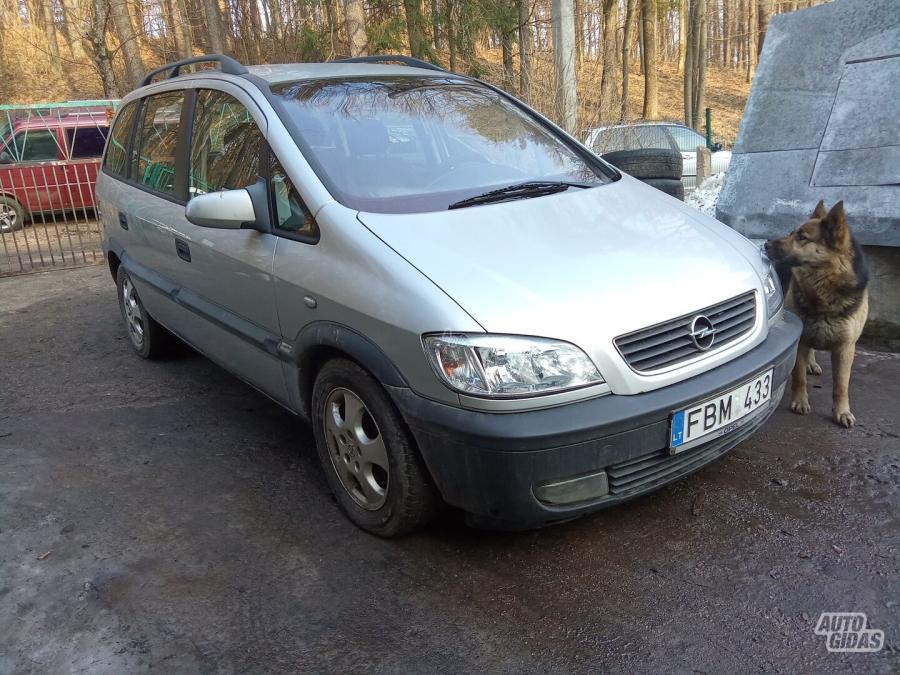 Opel Zafira 2001 in Vilnius, with an engine capacity of 2.00 L and mileage of 300 thousand km for 700 €, photo 2 on AUTOMOTO.COM.LV