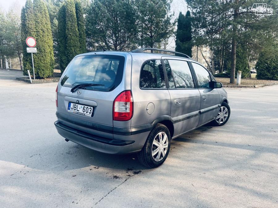Opel Zafira 2001 in Alytus, with an engine capacity of 2.20 L and mileage of 253 thousand km for 850 €, photo 4 on AUTOMOTO.COM.LV