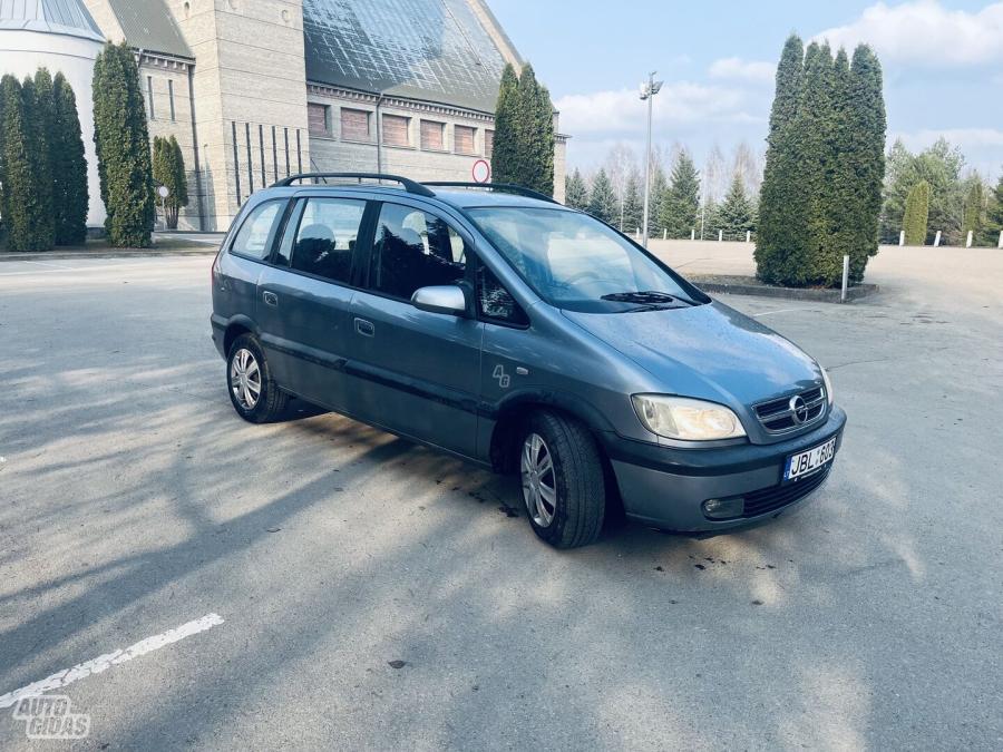 Opel Zafira 2001 in Alytus, with an engine capacity of 2.20 L and mileage of 253 thousand km for 850 €, photo 6 on AUTOMOTO.COM.LV