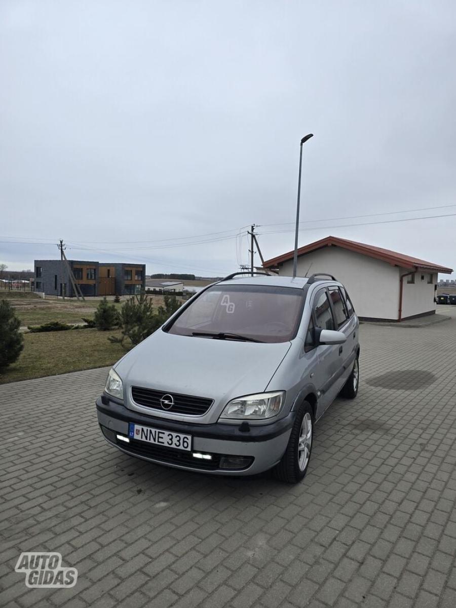 Opel Zafira 2001 Šauļi, ar dzinēja tilpumu 2.00 L un nobraukumu 330 tūkst. km par 799 €, foto 1 vietnē AUTOMOTO.COM.LV