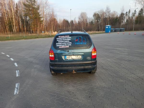 Opel Zafira 2001 Kauņa, ar dzinēja tilpumu 2.00 L un nobraukumu 330 tūkst. km par 599 €, foto 4 vietnē AUTOMOTO.COM.LV