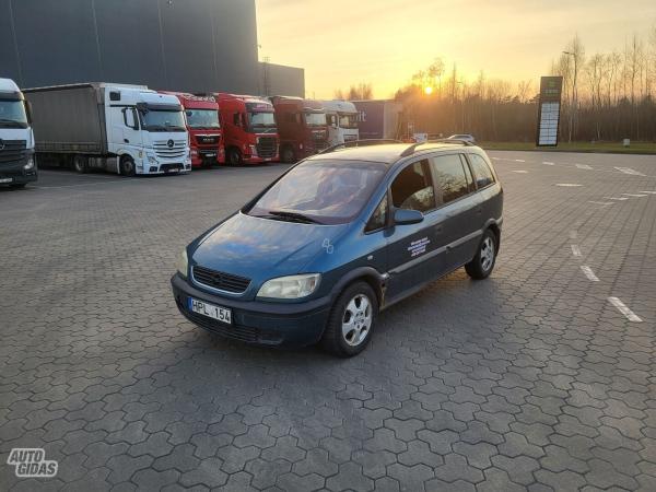 Opel Zafira 2001 Kauņa, ar dzinēja tilpumu 2.00 L un nobraukumu 330 tūkst. km par 599 €, foto 6 vietnē AUTOMOTO.COM.LV
