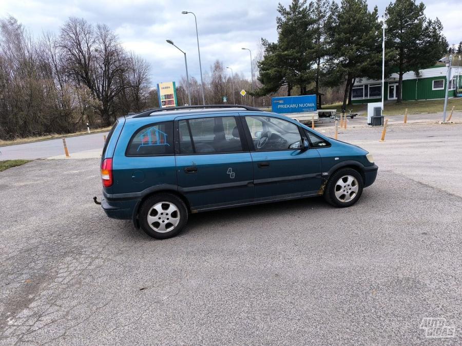 Opel Zafira 2001 Kauņa, ar dzinēja tilpumu 2.00 L un nobraukumu 347 tūkst. km par 659 €, foto 4 vietnē AUTOMOTO.COM.LV