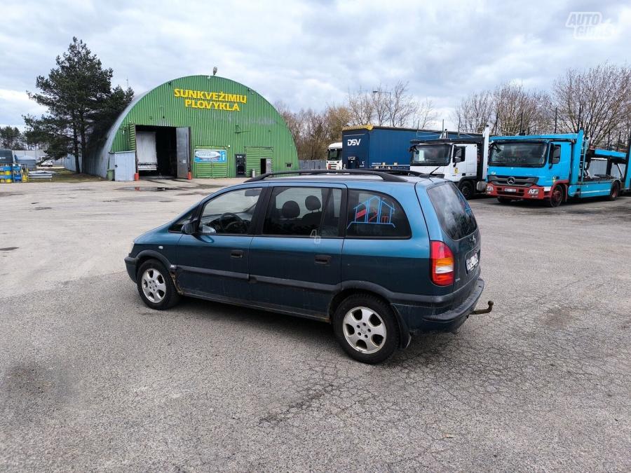 Opel Zafira 2001 Kauņa, ar dzinēja tilpumu 2.00 L un nobraukumu 347 tūkst. km par 659 €, foto 6 vietnē AUTOMOTO.COM.LV