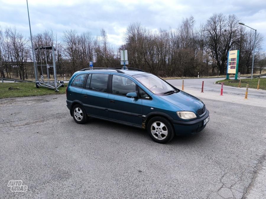 Opel Zafira 2001 Kauņa, ar dzinēja tilpumu 2.00 L un nobraukumu 347 tūkst. km par 659 €, foto 7 vietnē AUTOMOTO.COM.LV