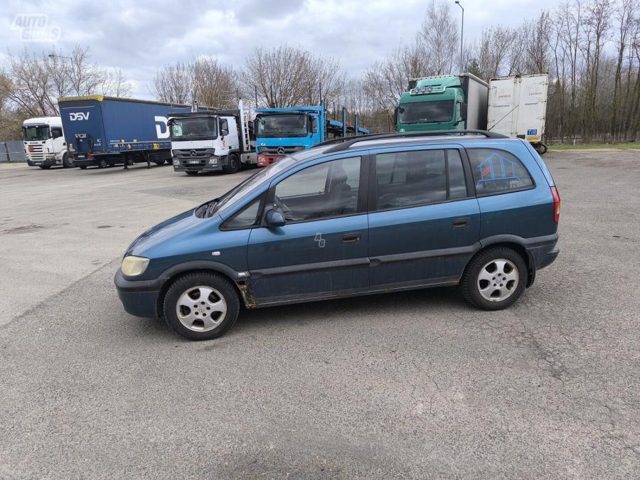 Opel Zafira 2001 Kauņa, ar dzinēja tilpumu 2.00 L un nobraukumu 347 tūkst. km par 659 €, foto 10 vietnē AUTOMOTO.COM.LV