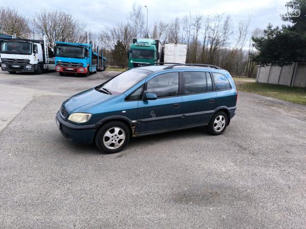 Opel Zafira 2001 in Kaunas, with an engine capacity of 2.00 L and mileage of 350 thousand km for 599 €, photo 1 on AUTOMOTO.COM.LV