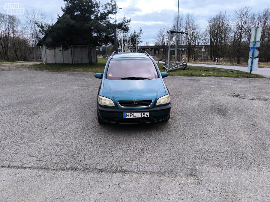 Opel Zafira 2001 Kauņa, ar dzinēja tilpumu 2.00 L un nobraukumu 350 tūkst. km par 599 €, foto 3 vietnē AUTOMOTO.COM.LV