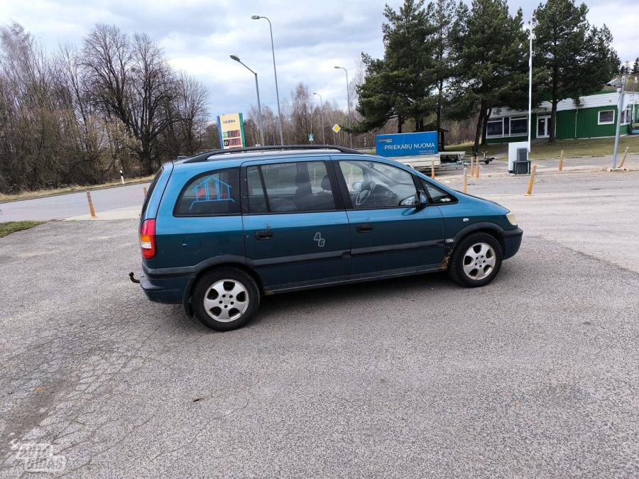 Opel Zafira 2001 Kauņa, ar dzinēja tilpumu 2.00 L un nobraukumu 350 tūkst. km par 599 €, foto 6 vietnē AUTOMOTO.COM.LV