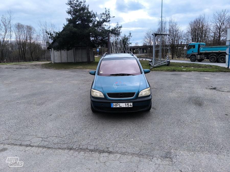 Opel Zafira 2001 Kauņa, ar dzinēja tilpumu 2.00 L un nobraukumu 350 tūkst. km par 599 €, foto 12 vietnē AUTOMOTO.COM.LV