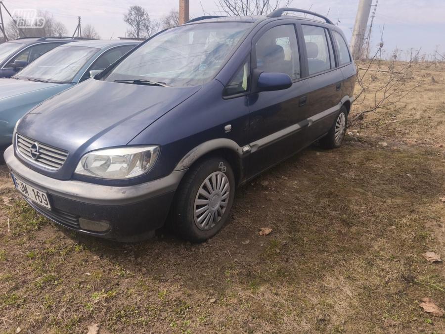 Opel Zafira 2001 Ignalina, ar dzinēja tilpumu 1.80 L un nobraukumu 223 tūkst. km par 350 €, foto 5 vietnē AUTOMOTO.COM.LV