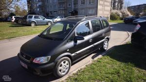 Opel Zafira 2001 Kauņa, ar dzinēja tilpumu 2.00 L un nobraukumu 250 tūkst. km par 499 €, foto  vietnē AUTOMOTO.COM.LV