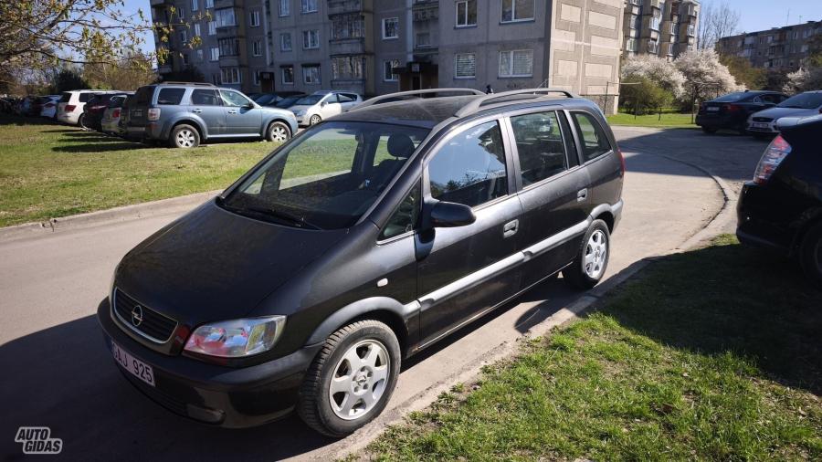 Opel Zafira 2001 Kauņa, ar dzinēja tilpumu 2.00 L un nobraukumu 250 tūkst. km par 499 €, foto 1 vietnē AUTOMOTO.COM.LV