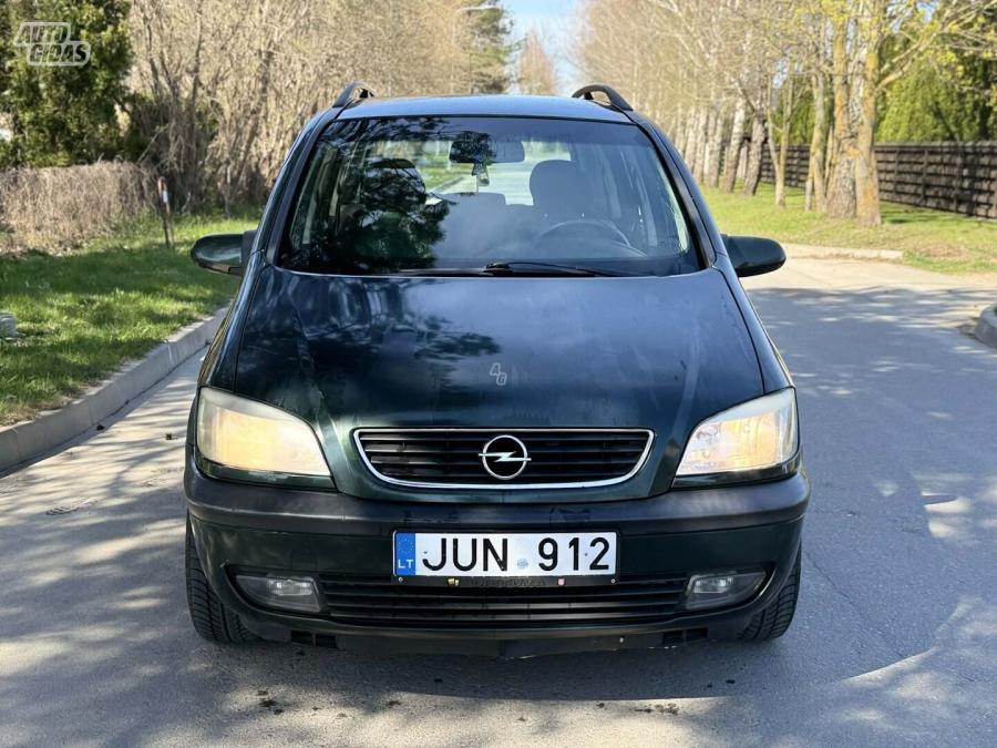 Opel Zafira 2001 Šilutė, ar dzinēja tilpumu 1.80 L un nobraukumu 300 tūkst. km par 750 €, foto 4 vietnē AUTOMOTO.COM.LV
