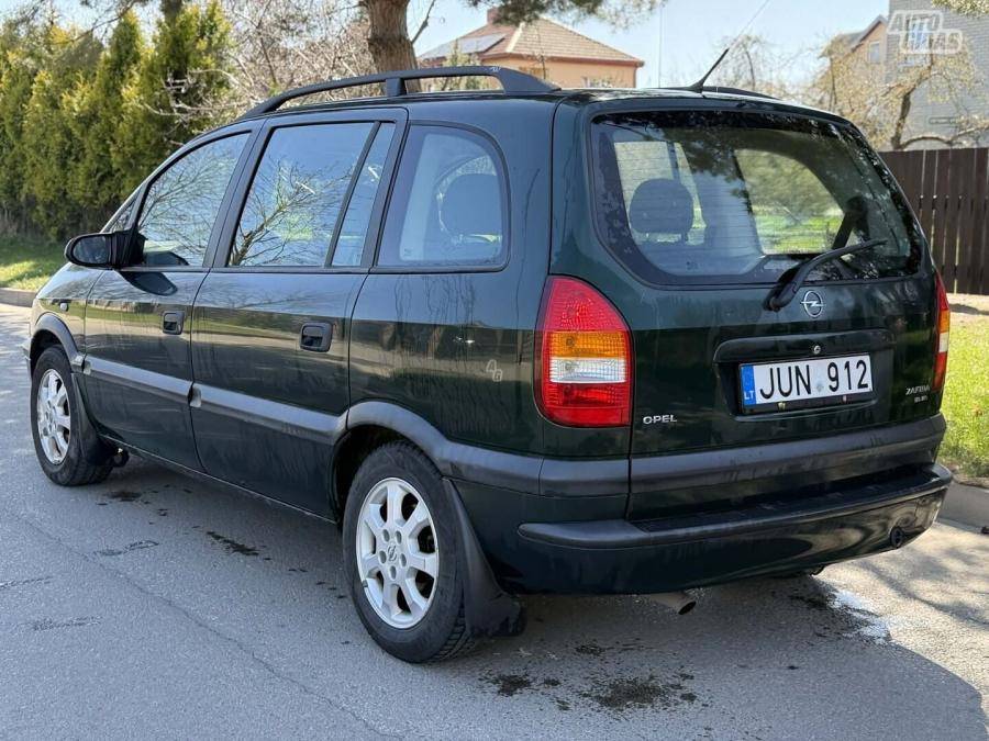 Opel Zafira 2001 Šilutė, ar dzinēja tilpumu 1.80 L un nobraukumu 300 tūkst. km par 750 €, foto 8 vietnē AUTOMOTO.COM.LV