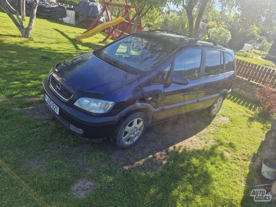 Opel Zafira 2001 Anykščiai, ar dzinēja tilpumu 2.00 L un nobraukumu 400 tūkst. km par 490 €, foto 6 vietnē AUTOMOTO.COM.LV