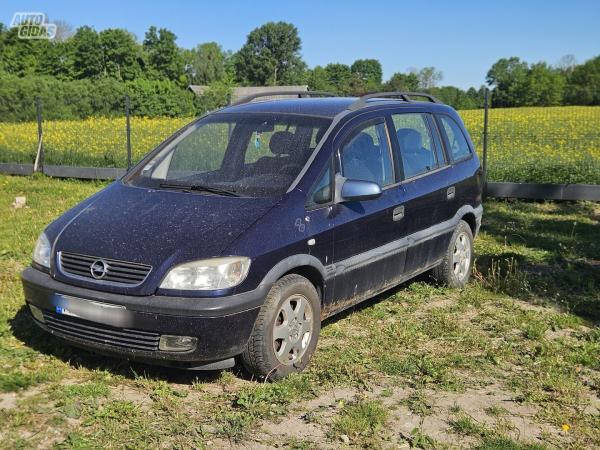 Opel Zafira 2001 in Jurbarkas, with an engine capacity of 1.60 L and mileage of 262 thousand km for 650 €, photo 2 on AUTOMOTO.COM.LV