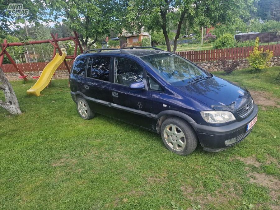 Opel Zafira 2001 Anykščiai, ar dzinēja tilpumu 2.00 L un nobraukumu 395 tūkst. km par 399 €, foto 3 vietnē AUTOMOTO.COM.LV