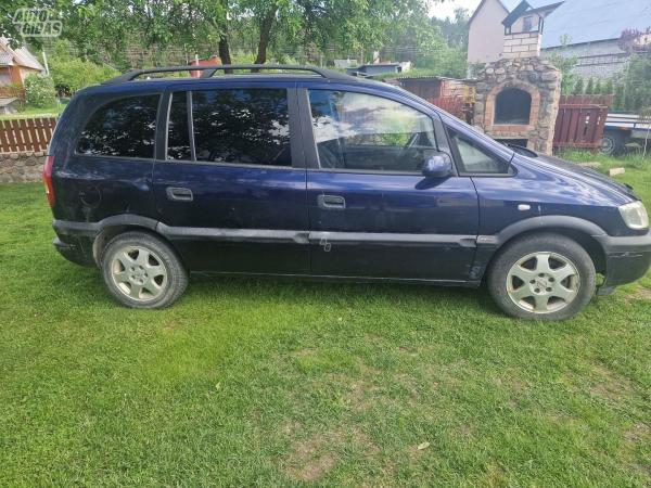 Opel Zafira 2001 Anykščiai, ar dzinēja tilpumu 2.00 L un nobraukumu 395 tūkst. km par 399 €, foto 4 vietnē AUTOMOTO.COM.LV