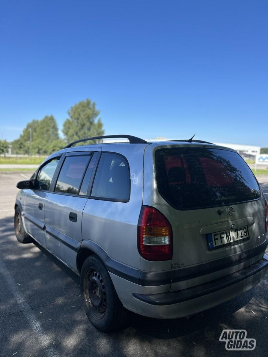 Opel Zafira 2001 Klaipėda, ar dzinēja tilpumu 2.00 L un nobraukumu 350 tūkst. km par 750 €, foto 6 vietnē AUTOMOTO.COM.LV