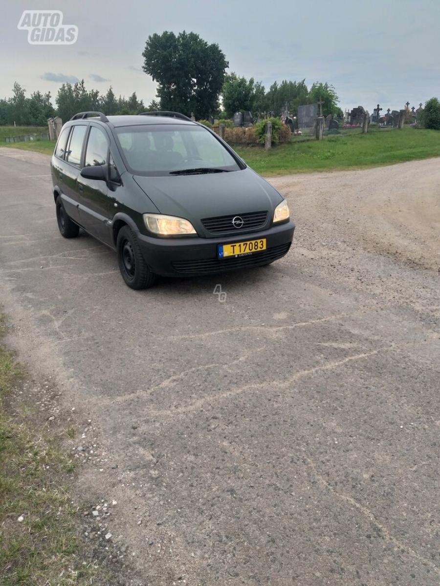Opel Zafira 2001 in Vilnius, with an engine capacity of 2.00 L and mileage of 0 thousand km for 470 €, photo 5 on AUTOMOTO.COM.LV