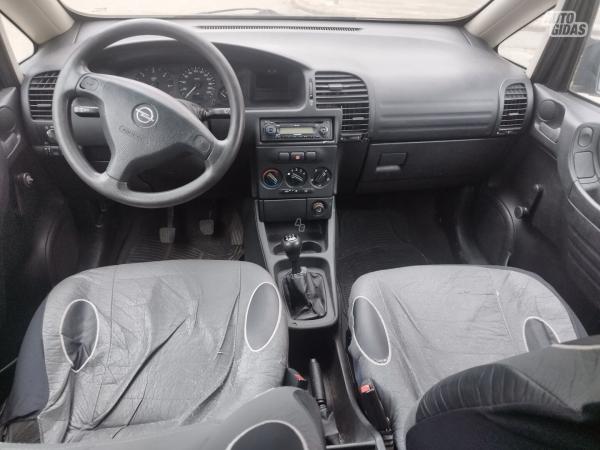 Opel Zafira 2001 Mažeikiai, ar dzinēja tilpumu 2.00 L un nobraukumu 300 tūkst. km par 600 €, foto 6 vietnē AUTOMOTO.COM.LV