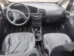 Opel Zafira 2001 Mažeikiai, ar dzinēja tilpumu 2.00 L un nobraukumu 300 tūkst. km par 600 €, foto 7 vietnē AUTOMOTO.COM.LV