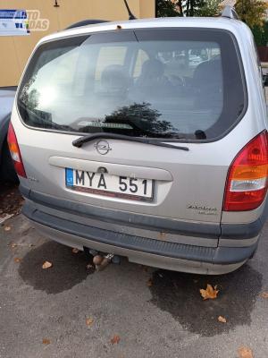 Opel Zafira 2001 in Vilnius, with an engine capacity of 1.60 L and mileage of 11 thousand km for 850 €, photo 6 on AUTOMOTO.COM.LV