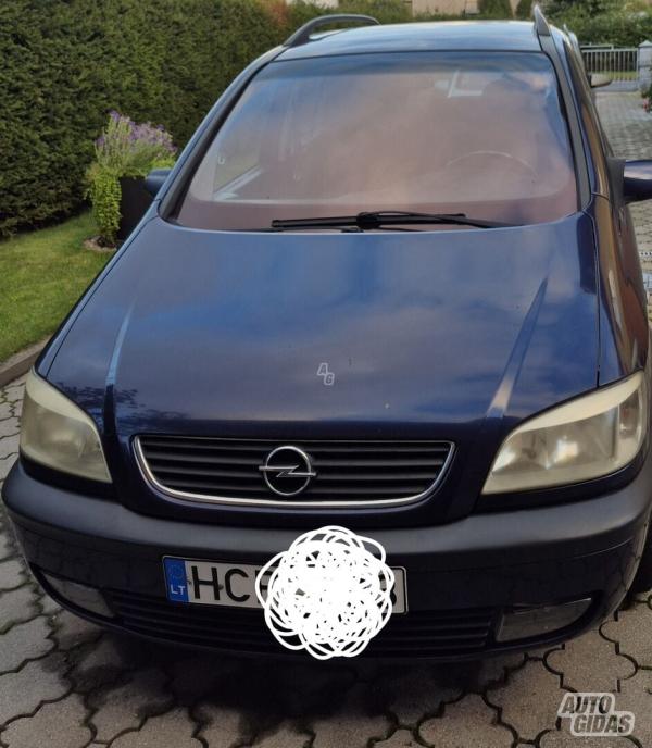 Opel Zafira 2001 Kretinga, ar dzinēja tilpumu 2.00 L un nobraukumu 282 tūkst. km par 900 €, foto 1 vietnē AUTOMOTO.COM.LV