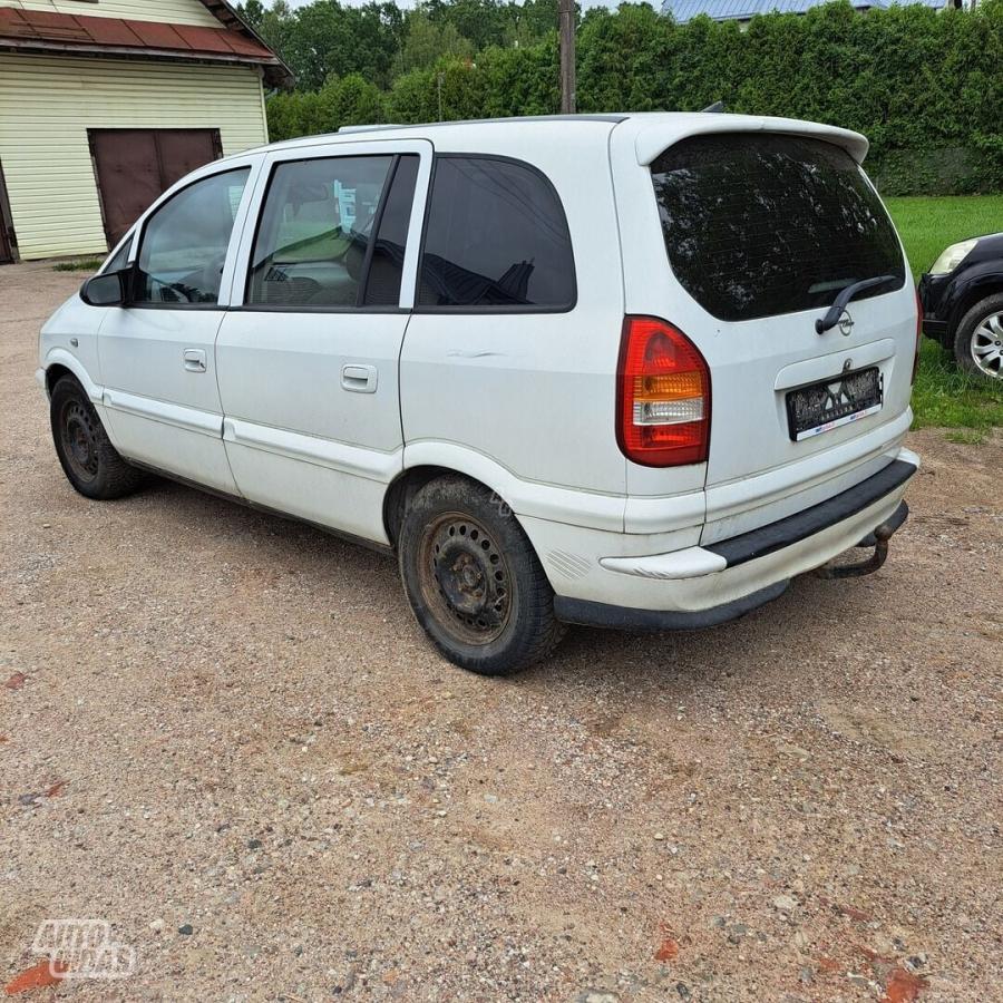 Opel Zafira 2002 Alīta, ar dzinēja tilpumu 2.00 L un nobraukumu 222 tūkst. km par 299 €, foto 1 vietnē AUTOMOTO.COM.LV