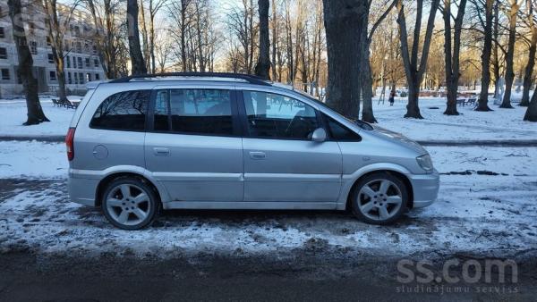 Opel Zafira 2002 in Riga, with an engine capacity of 2.00 L and mileage of 0 thousand km for 1600 €, photo 1 on AUTOMOTO.COM.LV