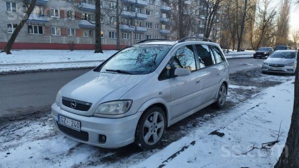 Opel Zafira 2002 in Riga, with an engine capacity of 2.00 L and mileage of 0 thousand km for 1600 €, photo 5 on AUTOMOTO.COM.LV