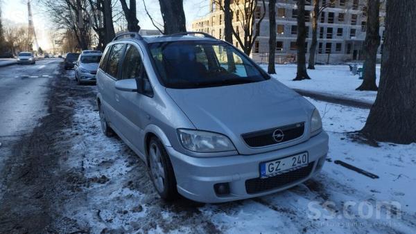 Opel Zafira 2002 in Riga, with an engine capacity of 2.00 L and mileage of 0 thousand km for 1600 €, photo 6 on AUTOMOTO.COM.LV