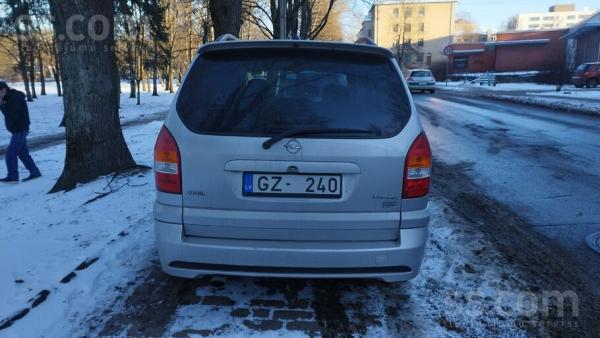 Opel Zafira 2002 in Riga, with an engine capacity of 2.00 L and mileage of 0 thousand km for 1600 €, photo 8 on AUTOMOTO.COM.LV