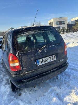 Opel Zafira 2002 in Vilnius, with an engine capacity of 2.00 L and mileage of 346 thousand km for 950 €, photo 6 on AUTOMOTO.COM.LV