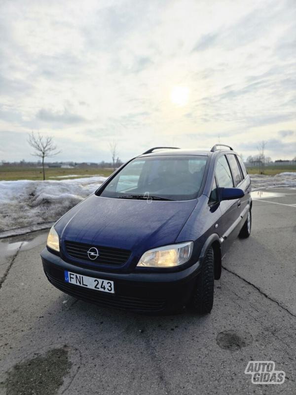 Opel Zafira 2002 in Siauliai, with an engine capacity of 2.00 L and mileage of 360 thousand km for 830 €, photo 1 on AUTOMOTO.COM.LV