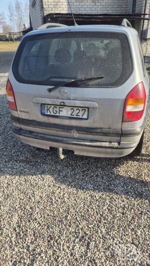Opel Zafira 2002 Jonava, ar dzinēja tilpumu 2.00 L un nobraukumu 335 tūkst. km par 700 €, foto 4 vietnē AUTOMOTO.COM.LV